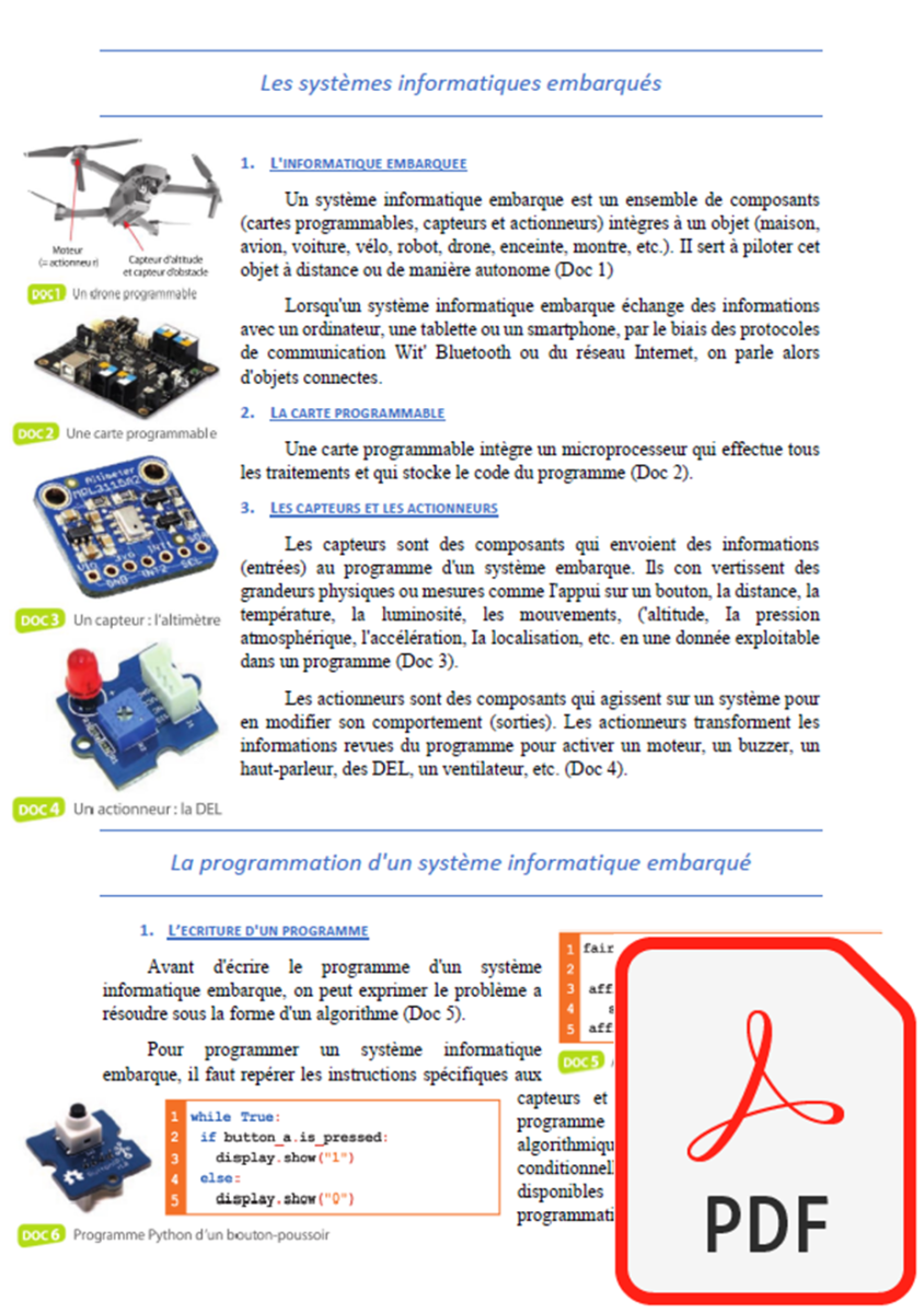 Conclusion [Enseignement SNT module "Informatique embarquée et objets connectés"]